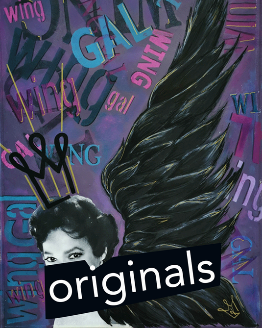 unapologetic vibrant urban pop art mash ups in collage & paint ...