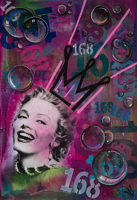 divinity what you, black white portrait Dandridge collage painting ...