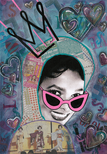 kweenie Giclee collage and painting prints – kweenie studio