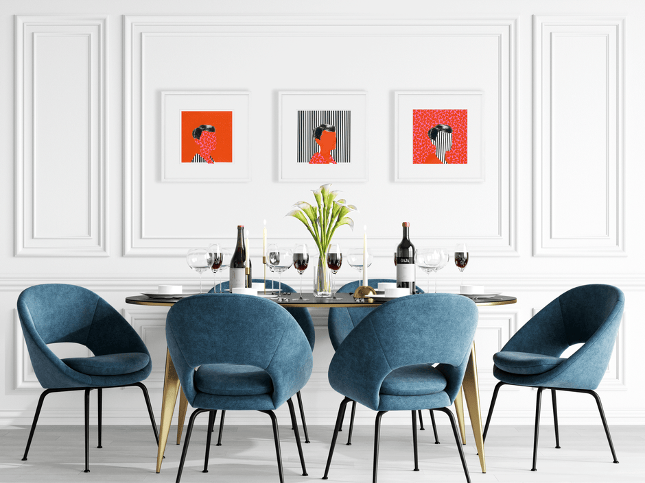 kweenie Giclee collage and painting prints – kweenie studio