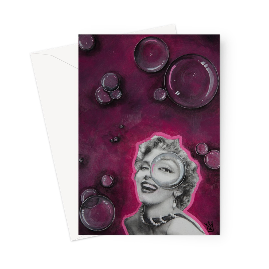 kweenie feminist pop art greeting card collection... – kweenie studio