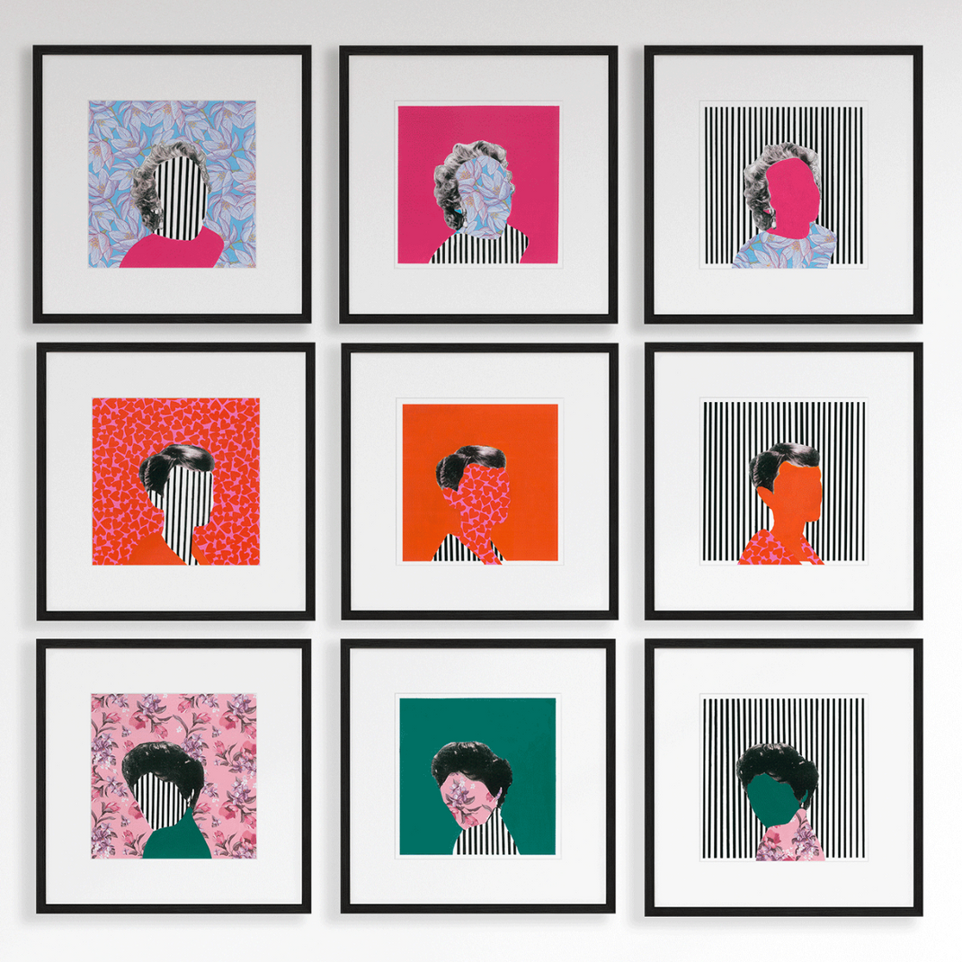 kweenie Giclee collage and painting prints – kweenie studio