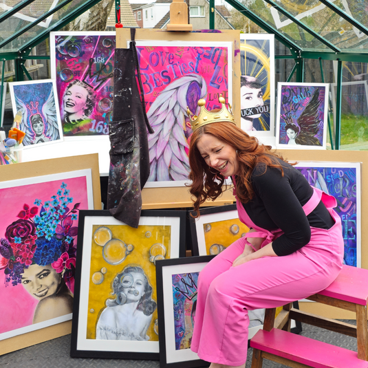 kweenie pop art mashups - the whole line up – kweenie studio