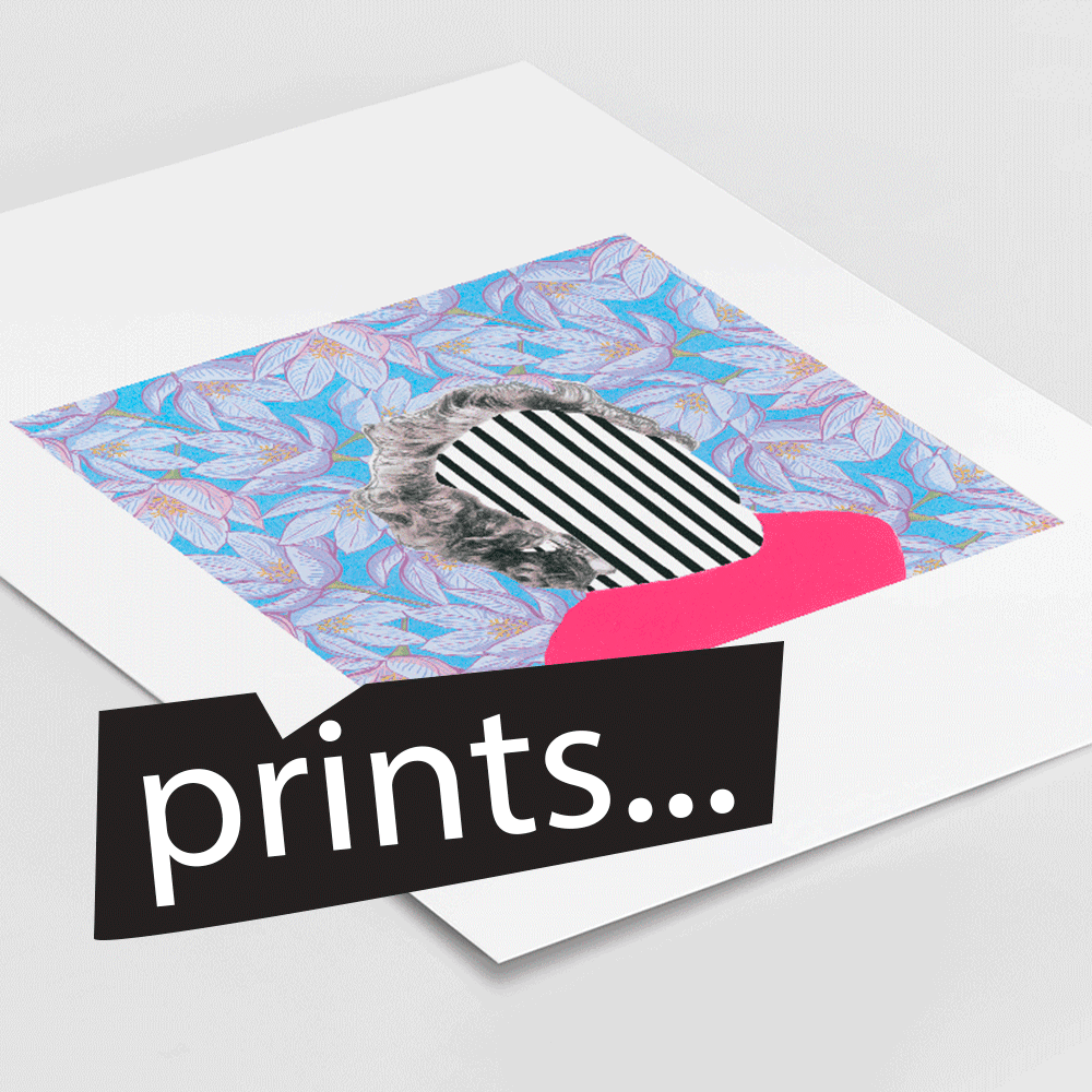 unapologetic rebellious pop art in collage & paint – kweenie studio