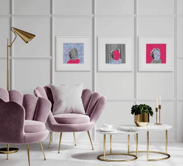 unapologetic rebellious pop art in collage & paint – kweenie studio