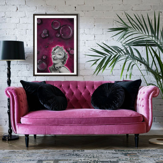 "for real" - pop art fine art print – kweenie studio