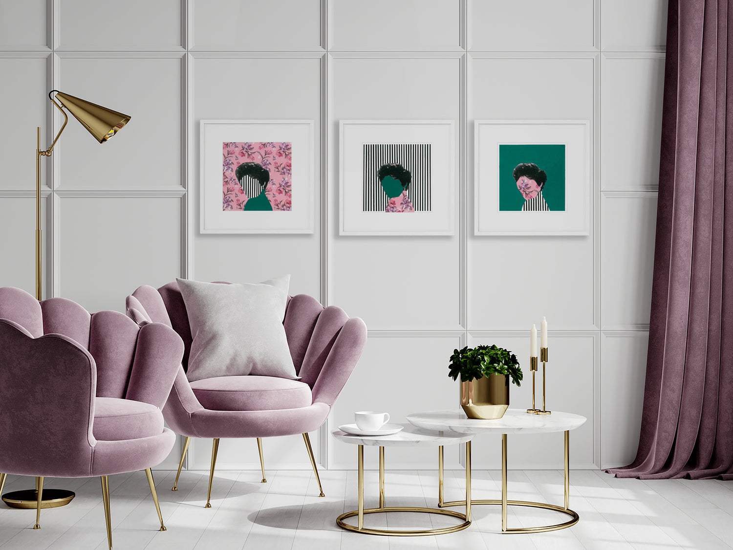 unapologetic rebellious pop art in collage & paint – kweenie studio