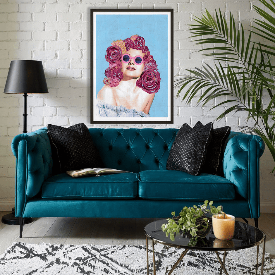 kweenie Giclee collage and painting prints – kweenie studio